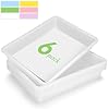 Amazon.com: ShineMe Turn in Trays Classroom, 6 Pack White Paper Trays ...