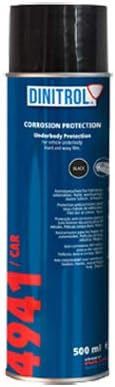 Dinitrol 4941 UNDERBODY WAX (BLACK) 500ml AEROSOL SPRAY CAN : Amazon.co ...