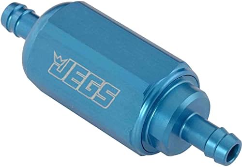 Amazon.com: JEGS Compact Billet In-Line Fuel Filter | 3/8" Male/Male ...