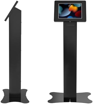 Amazon.com: Locking Kiosk & Enclosure – Premium Locking Floor Stand ...