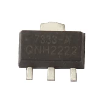 Amazon | 50 ピース/ロット新しい HT7333A-1 7333-1 SOT89 低電力三端子レギュレータチップ HT7333 ...