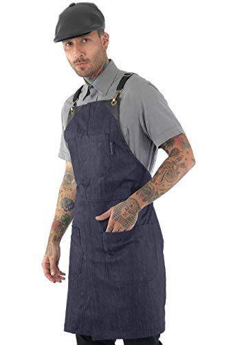 Best Aprons For Men Who Cook: Denim, Leather, & More Options | Fatherly