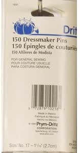 Steel Dressmaker Pins On Paper-Size 17 150/Pkg : Amazon.ca: Home