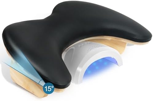 Amazon.com: ANGNYA U-shaped Arm Rest for Nails Tech, Nail Arm Rest with ...