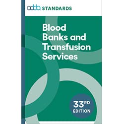 Amazon.com: STANDARDS FOR BLOOD BANKS AND TRANSFUSION SERVICES, 33RD ...