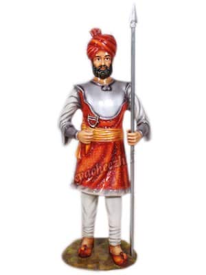Buy Waahkart Home & Decor Royal Guard Welcome Entrance -Dwarpal Online ...