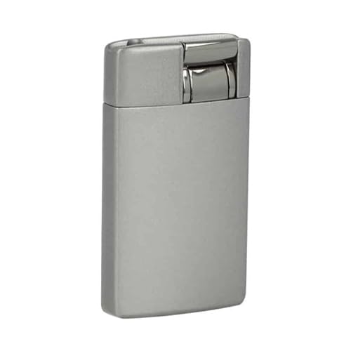 Classic Rectangular Windproof Jet Flame Lighter – Refillable Butane Gas ...