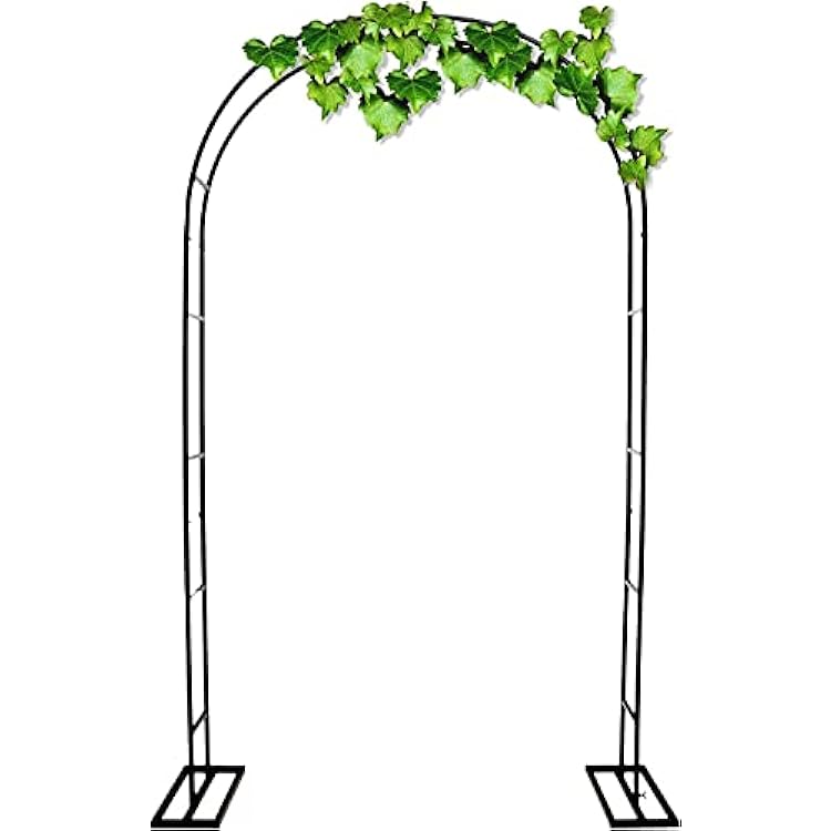 Garden Metal Arch, Adjustable Width and Height, Rose Nepal | Ubuy