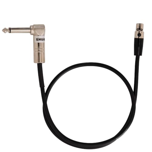 Snapklik.com : Shure WA304 2 Instrument Cable, 4-Pin Mini Connector (TA4F)
