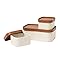 Amazon.com: Beige Decorative Storage Boxes With Lids, Storage Baskets ...