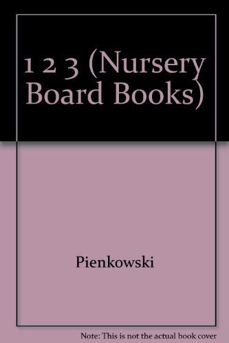 1, 2, 3: NURSERY BOARD BOOKS: Pienkowski, Jan: 9780671681364: Amazon ...