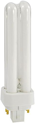 LEDVANCE Sylvania 20667 Compact Fluorescent 4 Pin Double Tube 4100K, 13-watt, White - Compact ...