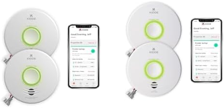 Kidde Smart Smoke & CO Detector WiFi Alexa Compatible Hardwired w ...