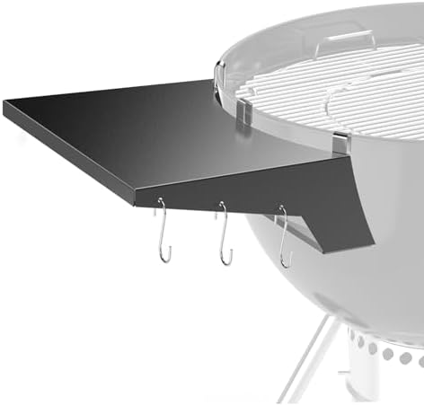 Amazon.com : BBQ Dragon Weber Grill Side Table – Foldable Grill Shelf ...