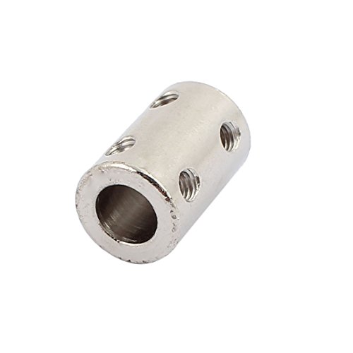 uxcell 6mm to 8mm Bore C45 Steel Robot Motor Wheel Coupling Coupler ...