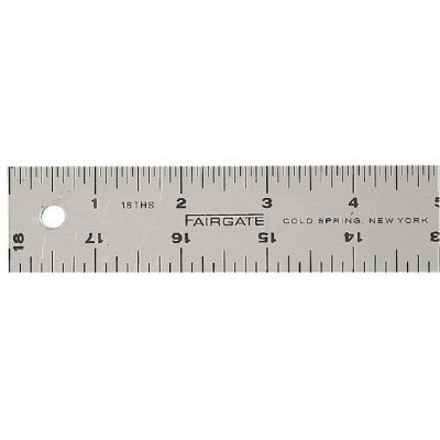 Fairgate Rule Company CR18 18 in. Cork-Back Aluminum Ruler : Amazon.ca ...