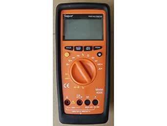 Simpson Digital Portable MULTIMETER; 4006;CAT III 1000V;CAT IV 600V ...