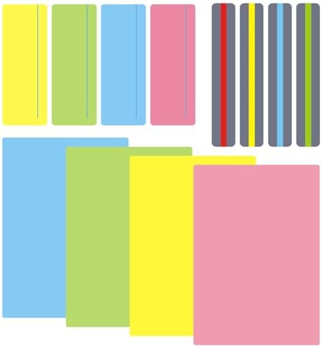 Reading Guided Strips 12 Pcs Colored Overlays for Dyslexia Reading ...