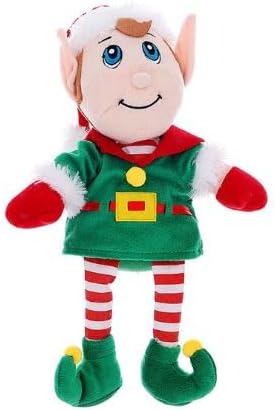 Amazon.com: Jingle The Christmas Elf Plush Toy (16”) – Adorable Stuffed ...