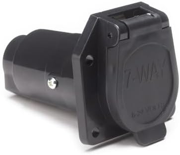 Amazon.com: TrailesHom 7 Pin RV Trailer Socket,RV Blade 7-Way ...