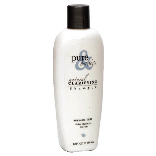 Amazon.com : Pure & Basic Shampoo, Natural Clarifying, 12-Ounces (Pack ...