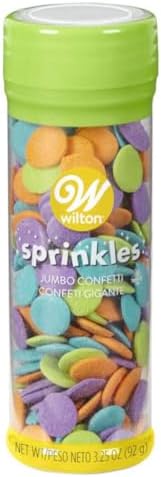 Amazon.com: Jumbo Sprinkles 3.25oz-Confetti : Grocery & Gourmet Food