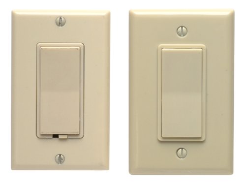 Leviton 6696-I Anywhere Switch, RF Remote Decora Rocker 3-Way Switch ...