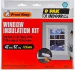 Frost King Shrink Film Window Kit - Weatherproofing Window Insulation ...