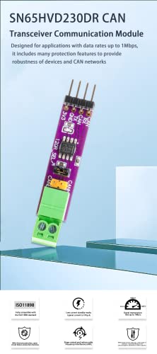SEENGREAT CAN HAT Communication Module, with SN65HVD230 Electric ...