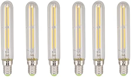 Tubular Light Bulbs, 2300K E14 LED Tube 4W Flikering Free Glass 220 ...