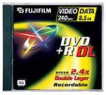 Fuji Magnetics DVD + R DISK DOUBLE LAYER DVD + R Blank 8500MB 240min 2 ...