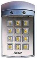 Amazon.com : LINEAR AK-21W Exterior Digital Keypad : Access Control ...