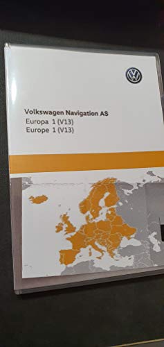 Volkswagen Navigatie AS V13 GPS Map 2021 voor MIB2 Radio System West ...