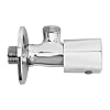 Hindware F740039CP Dove Angle Valve, Stop Cock - Light, Brass with ...