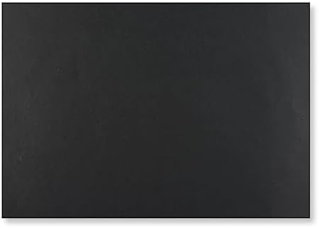 50 Matt Black C4 (to fit A4) Envelopes - 229mm x 324mm - Straight ...