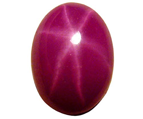 Buy Blustone 7.40 Carat 6.95 Ratti Super Premium Burma Mine Star Ruby ...