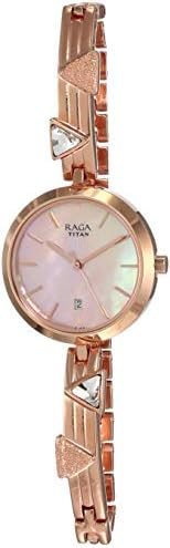 Titan Rose Gold Dial Analog Watch For Women -NR2606WM02 : Amazon.in ...