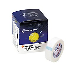 Amazon.com: First Aid Only, Inc Fae6000 First Aid Tape, 1/2-Inch X10yd ...