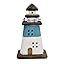 Amazon.com: wovorins Wooden Lighthouse Decor Nautical Tabletop ...