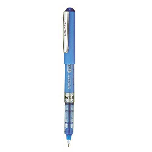 Hauser Tech 5 Liquid Ink Blue Pen Pack of - 5 : Amazon.in: Office Products