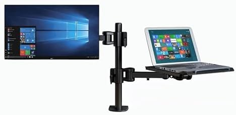 Isomars Laptop Mount Stand - Adjustable Height & Angles. Suitable for ...