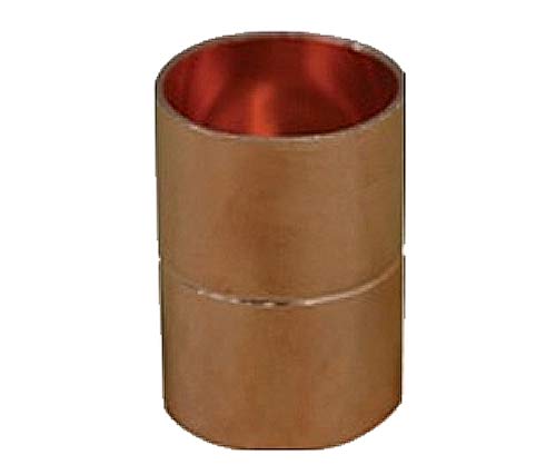 iCool USA, Inc. W01028 3/4in Coupling Rolled Stop Copper Fitting ...