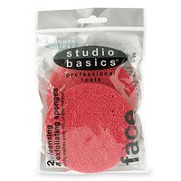 STUDIO BASICS 2 Red Cleansing Sponges - Red : Amazon.in: Beauty