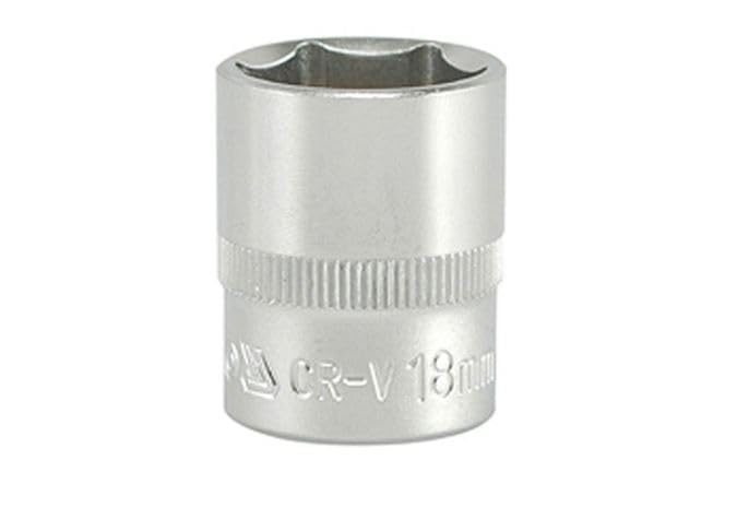 Yato YT-3813 Hexagonal Deep Socket of Size 18 mm 3/8 Drive Suitable for ...