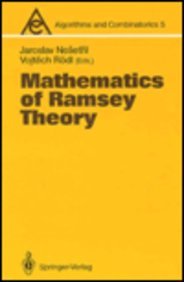 Buy Mathematics of Ramsey Theory (Algorithms and Combinatorics) Book Online at Low Prices in ...