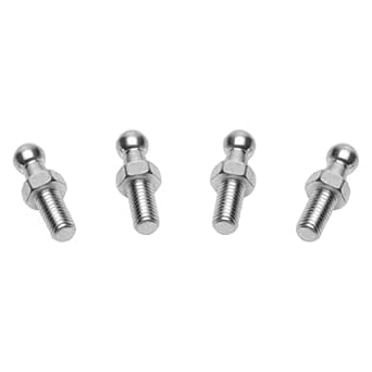 Amazon.com: PAMAGOO 4 Pack 10 MM Ball Studs, 5/16"-18 Thread x 5/8" Long Shank Ball Screws for ...