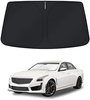 Amazon.com: KUST Windshield Sun Shade for Cadillac CTS 2014-2019 Window ...
