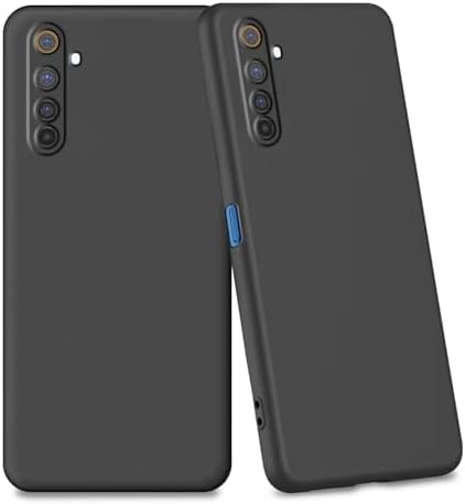 MOBICLONICS Liquid Silicon Back Cover Case for Realme 6 Pro |Micro ...