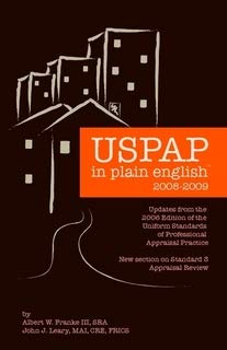 USPAP in plain english (2008-2009): Albert W. Franke III, SRA ...