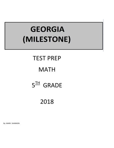 Amazon.com: 5th Grade Georgia Milestone Test Prep Study Guide: 5th ...